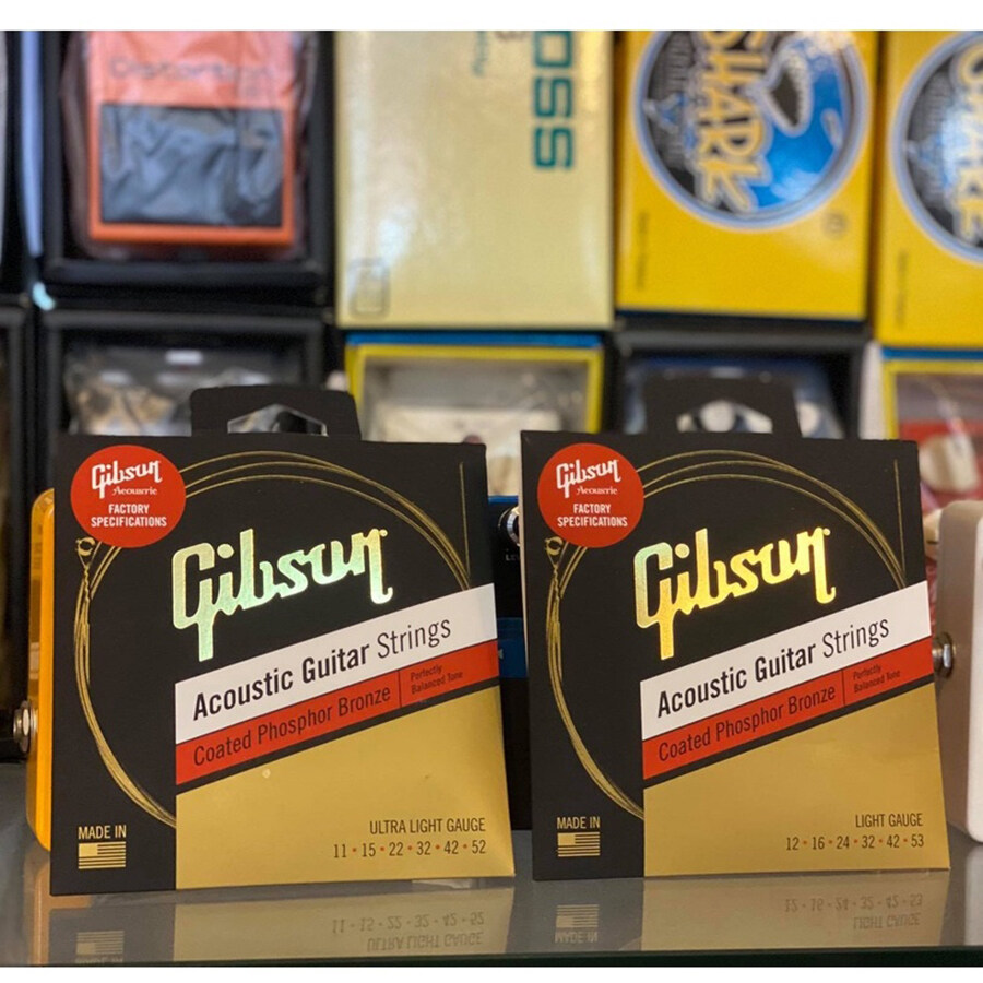 Gibson® SAG-CPB12 Acoustic Guitar String สายกีตาร์โปร่ง เบอร์ 12 ...